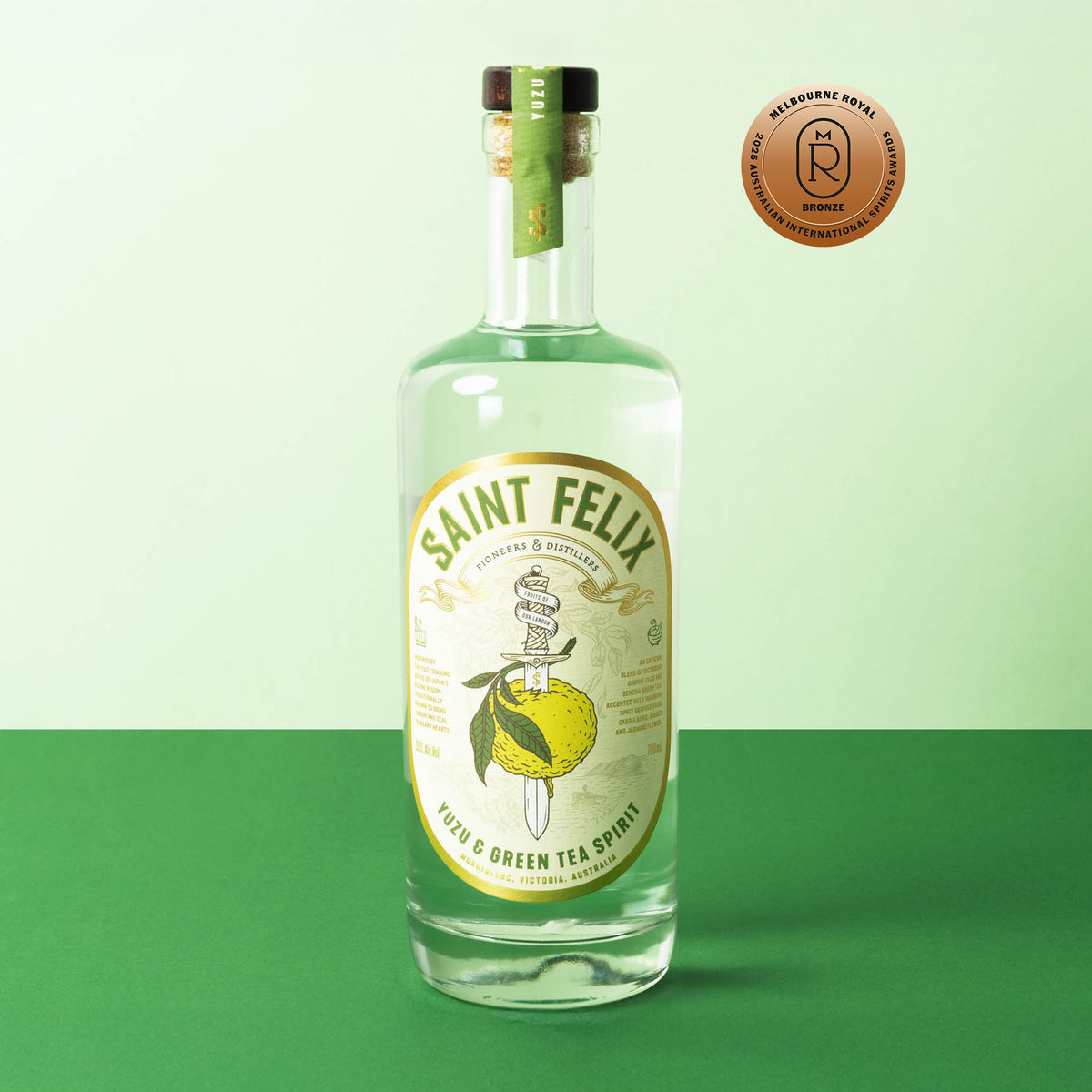 Yuzu & Green Tea Spirit – Saint Felix Distillery